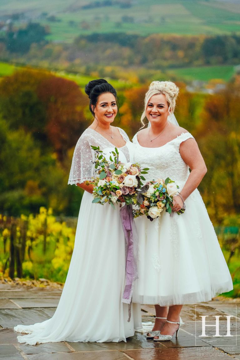 Holmfirth Vineyard Wedding Photography | Zoe & Kari | Hamish Irvine ...
