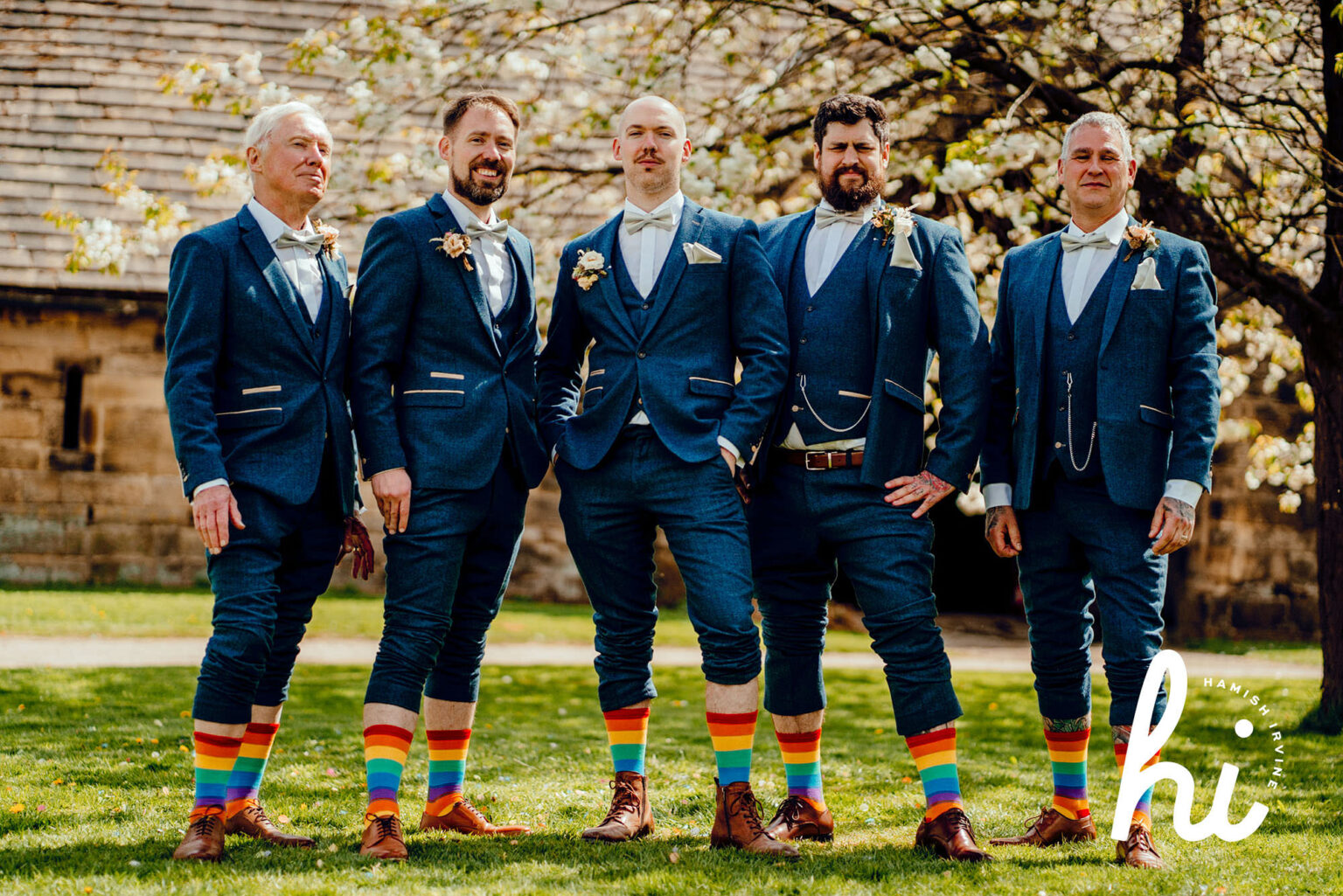 Antonia & Ruth's colour and wonder filled wedding at East Riddlesden Hall