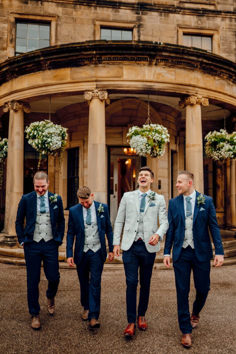 Abby & Adam's colourful & fun-filled wedding at Beamish Hall