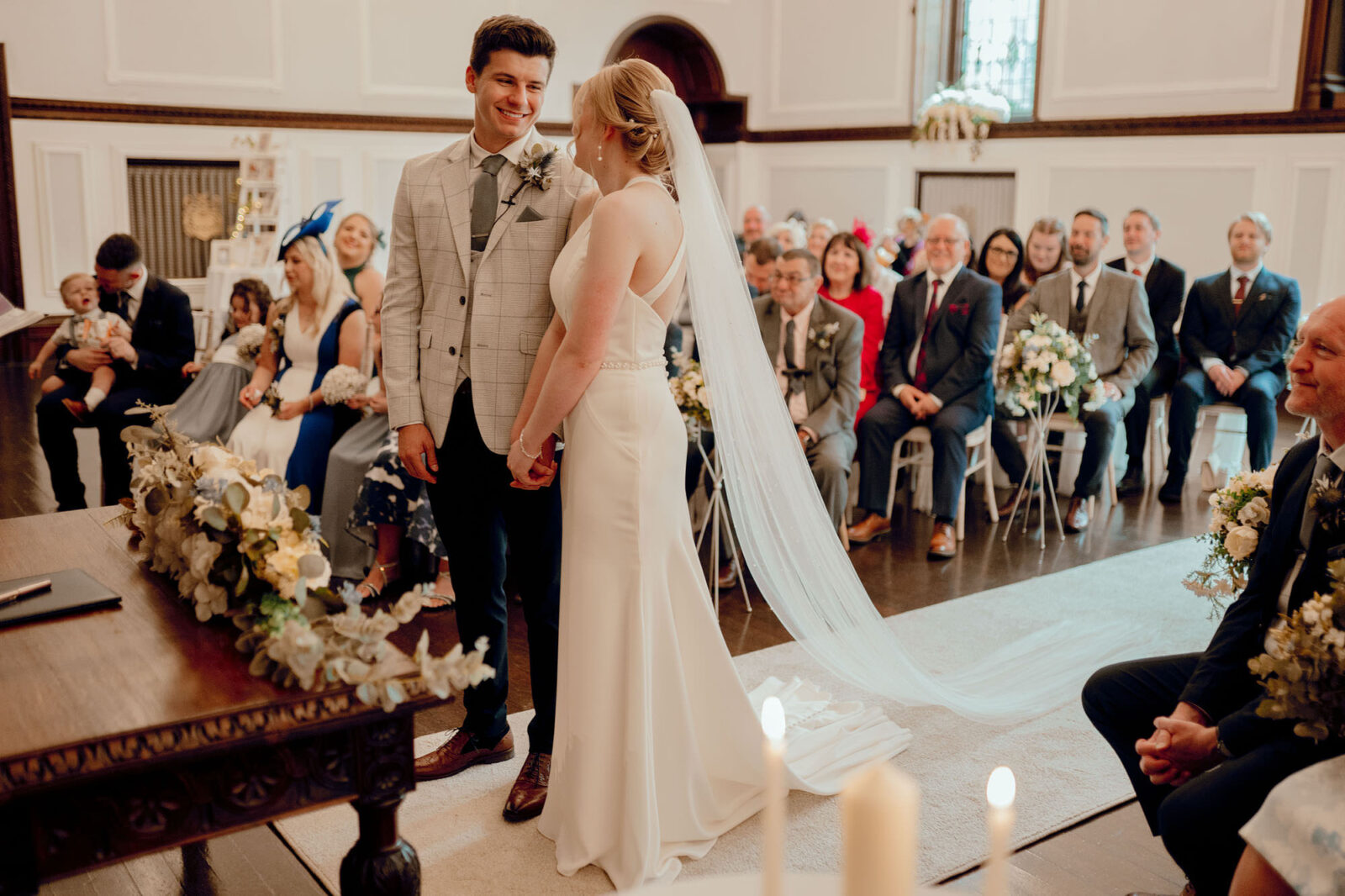 Abby & Adam's colourful & fun-filled wedding at Beamish Hall