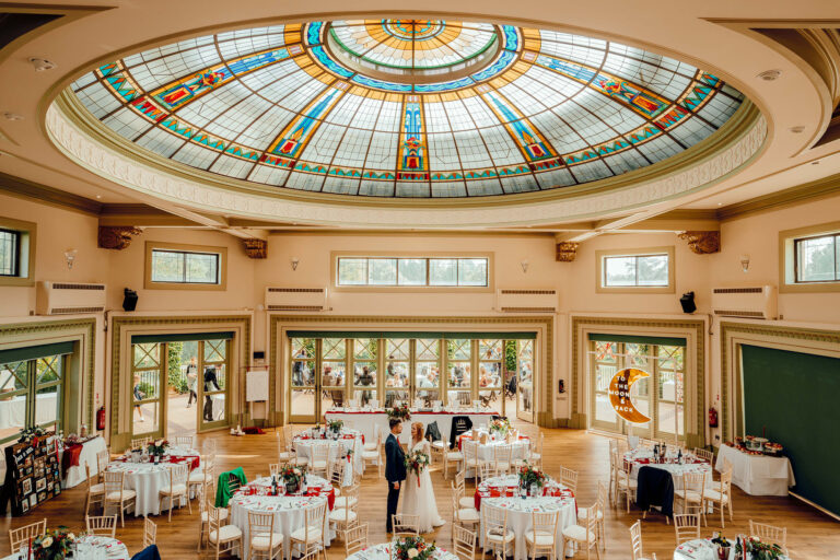 An autumnal, colourful, wonderful wedding at the Sun Pavilion